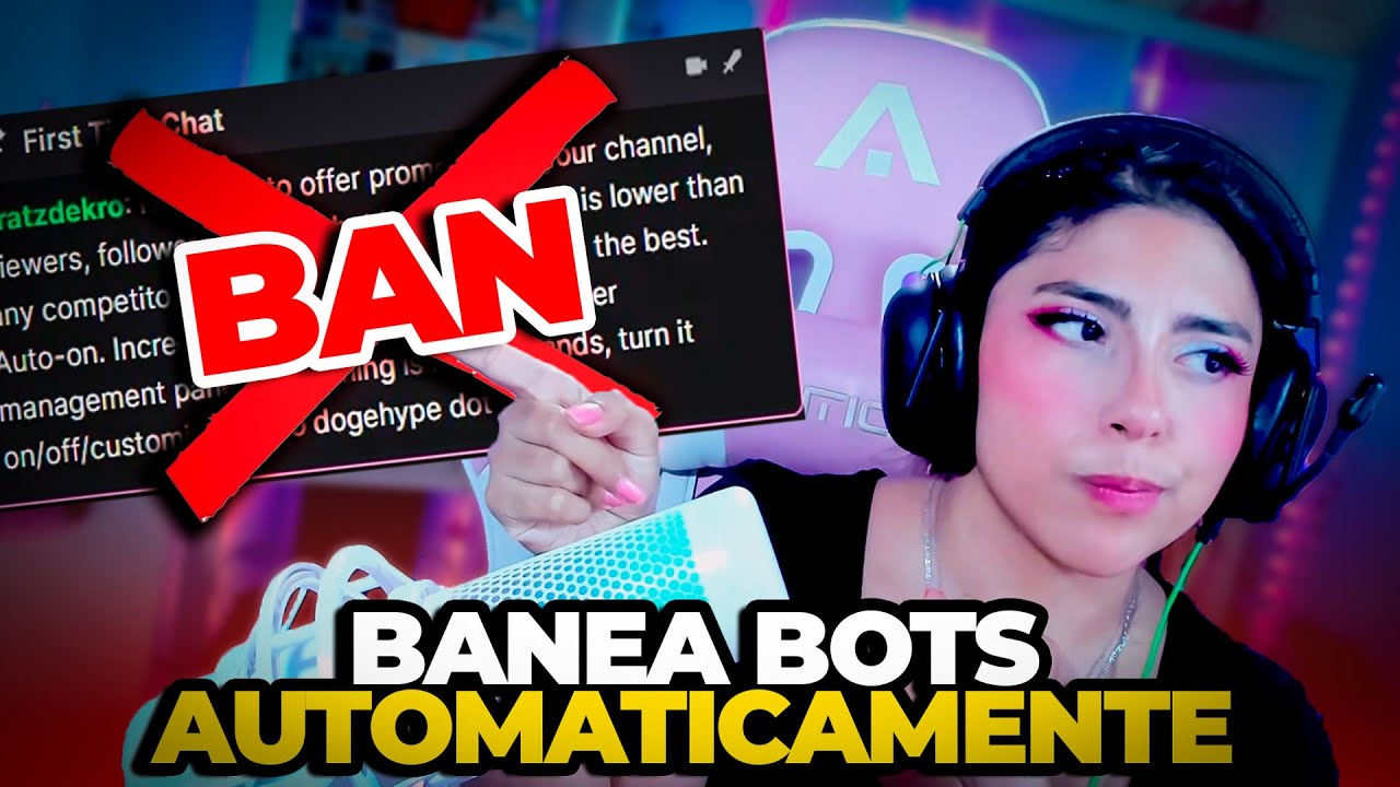 🔴COMO BANEAR AUTOMATICAMENTE A LOS BOTS DE SPAM DE TWITCH | Sery Bot & Kuma Bot Defender - YouTube