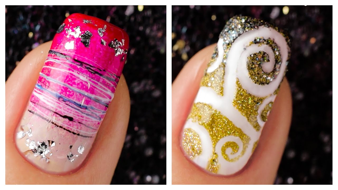 New Nail Art Design 2019 ️💅 Compilation | Ten Simple Nails Art Ideas ...