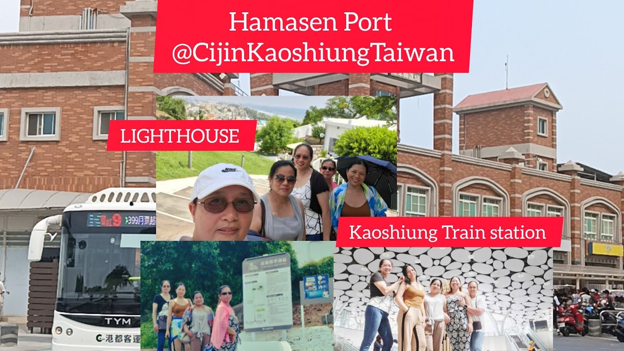 JOURNEY TO CIJIN LIGHTHOUSE/CIJIN TUNNEL/CIJIN BEACH ⛱️/HAMASEN PORT ...