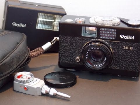 Rollei 35B B&W Prints - YouTube