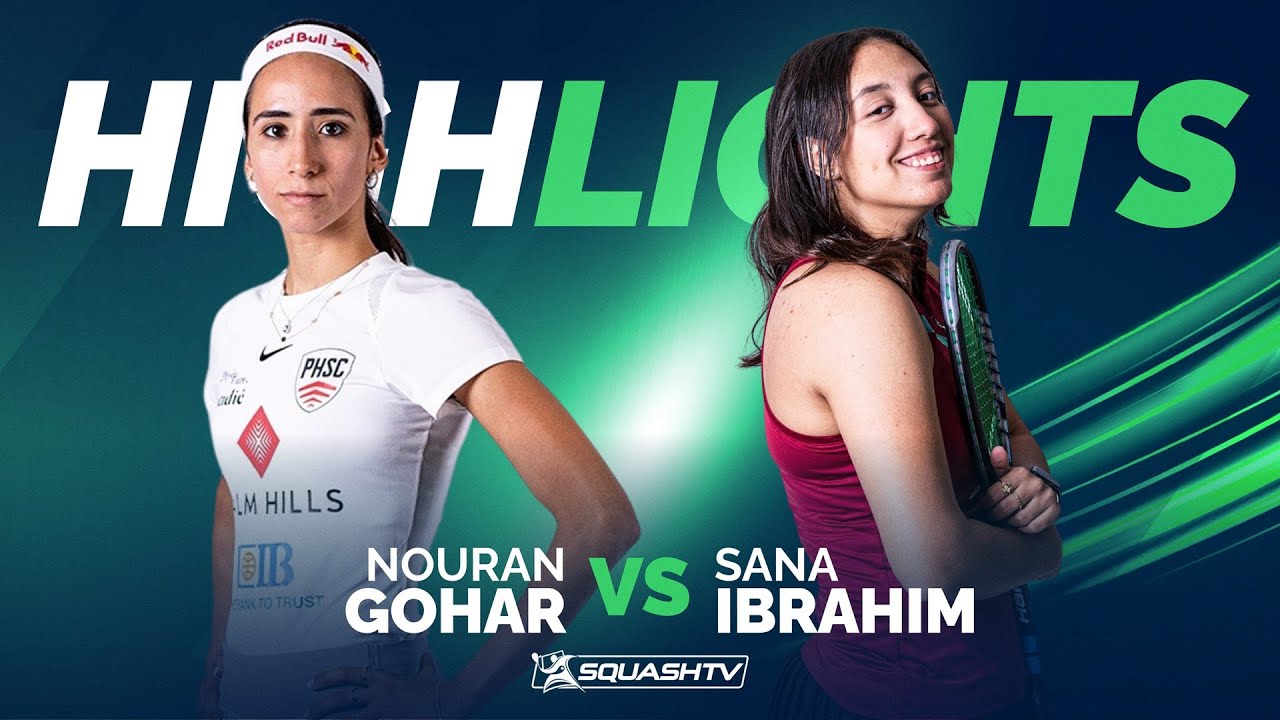 🇪🇬 Gohar v Ibrahim 🇪🇬 | Hong Kong Squash Open 2024 | QF HIGHLIGHTS ...