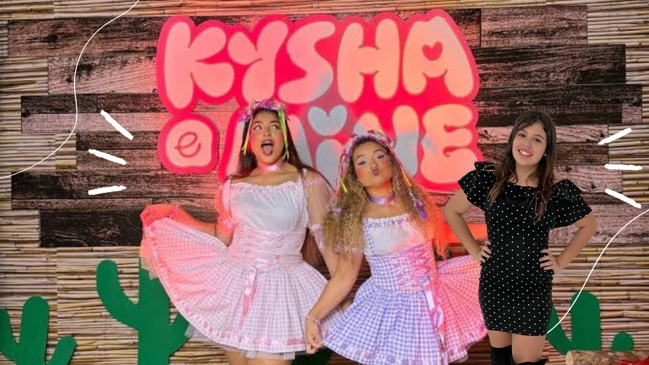 Kysha e Mine - TÔ DE FÉRIAS / Músicas finais e desafio 🌵 - YouTube