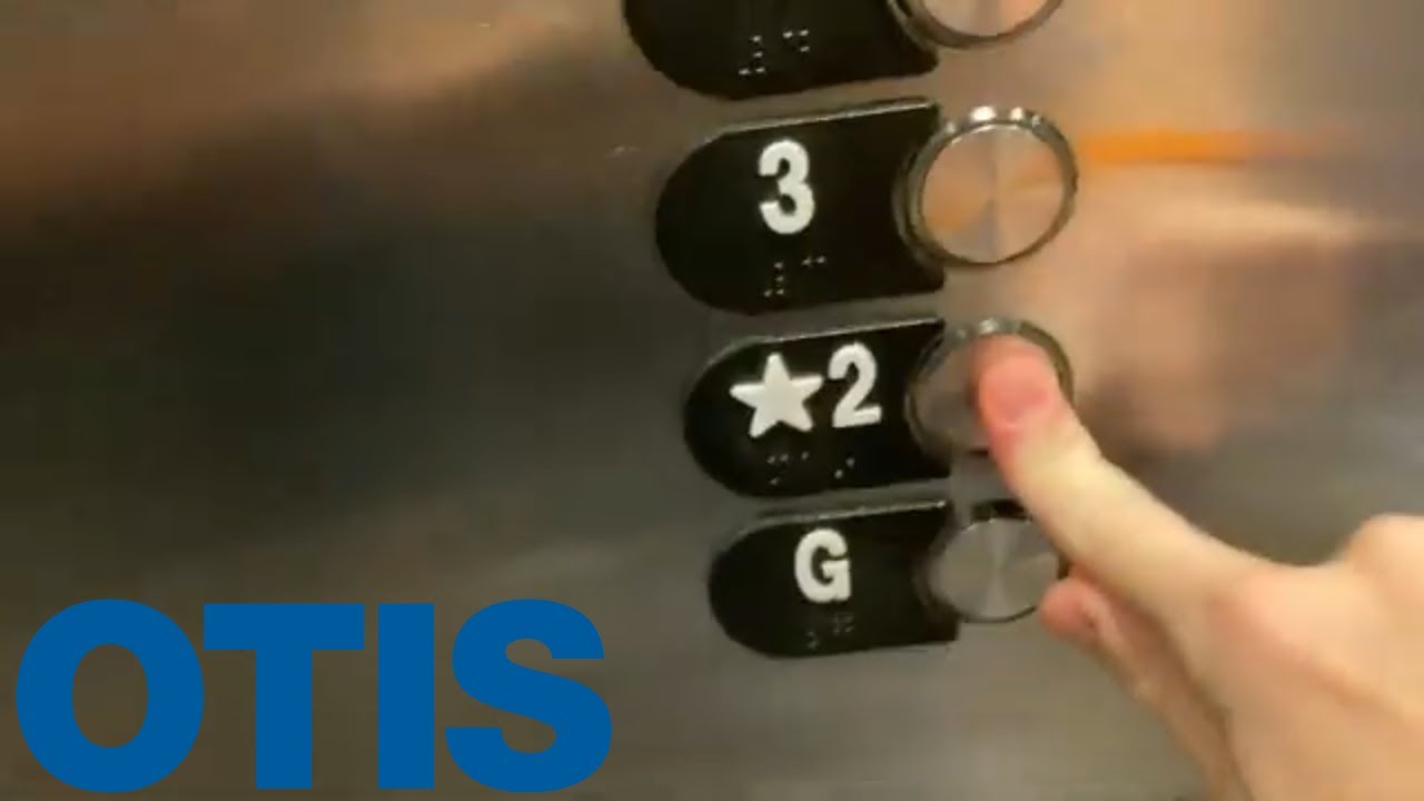 OTIS Gen2 Elevator @ Lime Parking Garage in Disney Springs - YouTube