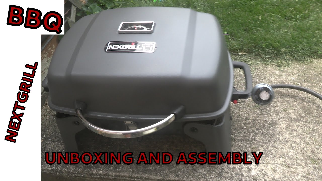Nexgrill 1-Burner Portable Propane Table Top BBQ | Unboxing and ...
