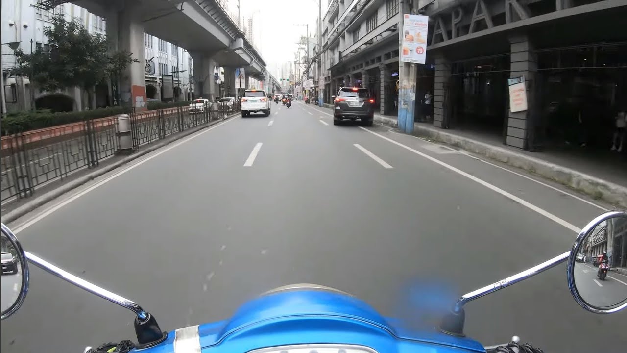 Road Time : Kymco Like125 Blue, Legarda St to Recto Ave LRT2, BR KuyaDJ ...