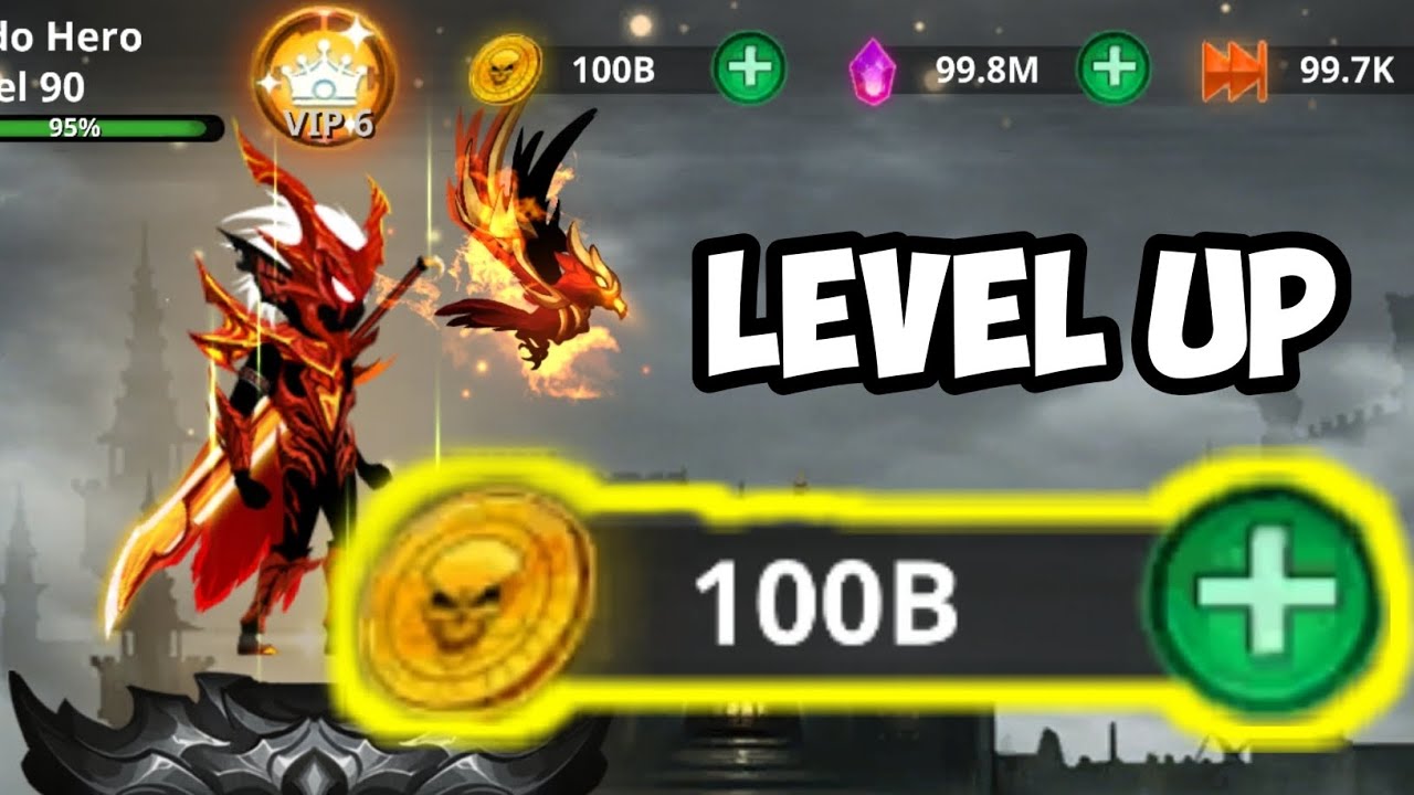 Stickman Legends Level Up Using Skip & Skills | Playxtreme - YouTube