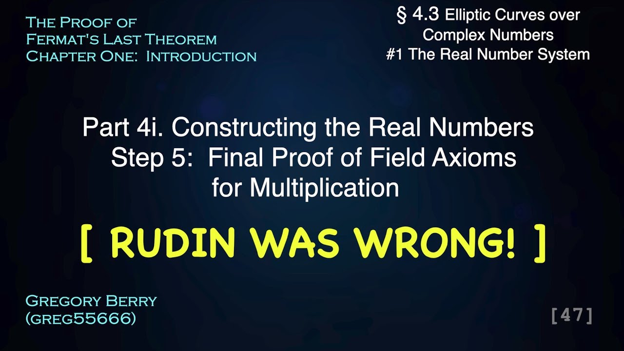 FINAL PROOF Step 5 Dedekind Cuts - Constructing the Real Numbers (Step ...