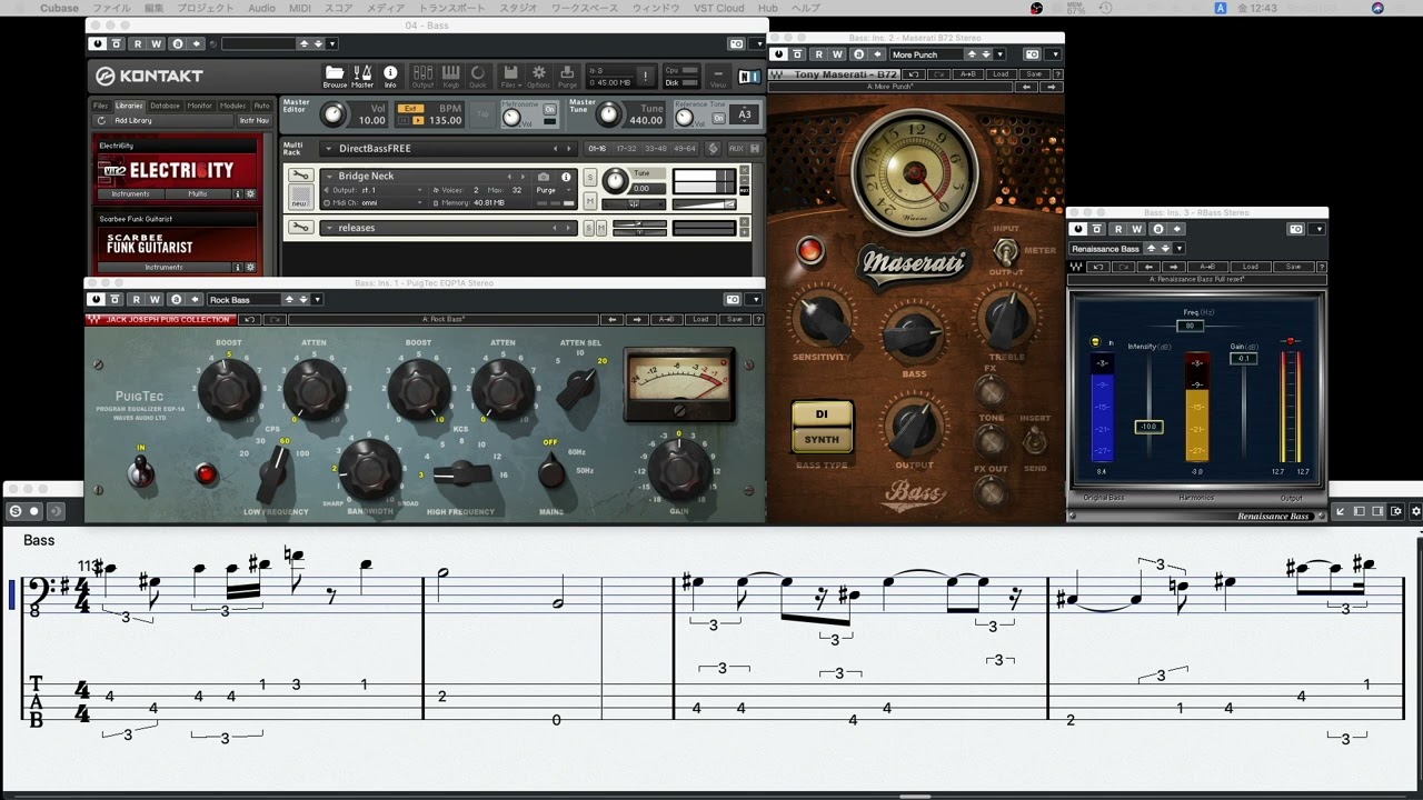 ベースTAB譜 】ZONE / secret base ～君がくれたもの～ - YouTube