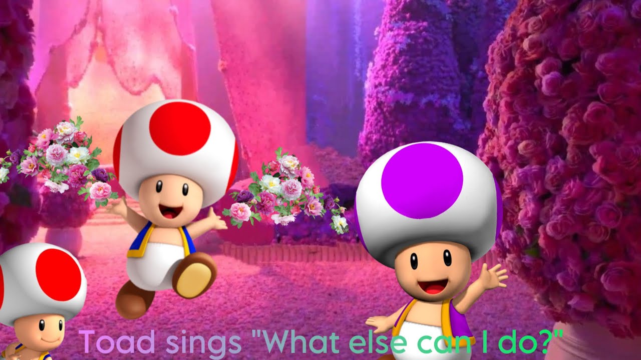 Toad sings “What else can I do?” - YouTube