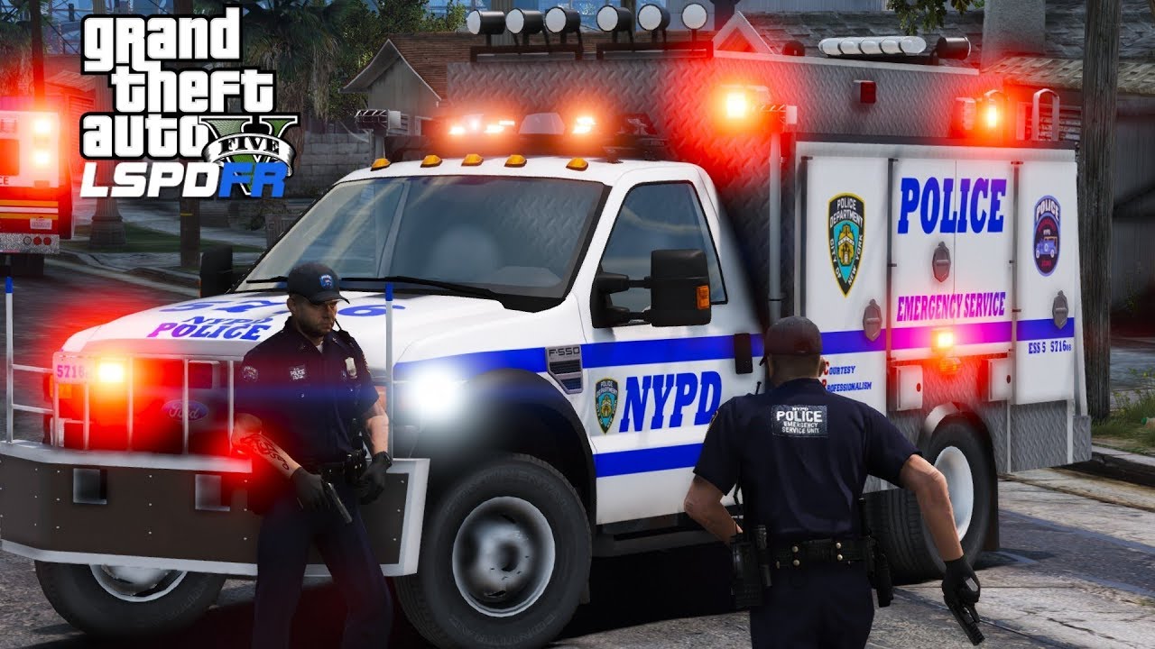 GTA 5 LSPDFR #535 | NYPD Emergency Service Unit Live Stream ...