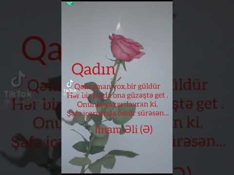 İmam Əlinin qadınlar haqqında dediyi hikmətli cümlələr.