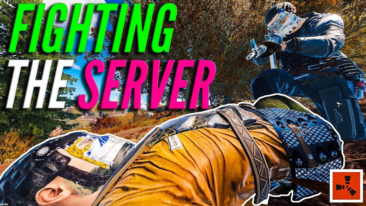 FIGHTING THE SERVER (Rust PVP & RAIDING Highlights) - YouTube