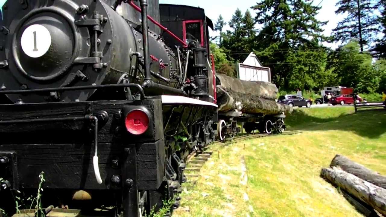 Shay Locomotive Steam Engine Railway Logging - YouTube
