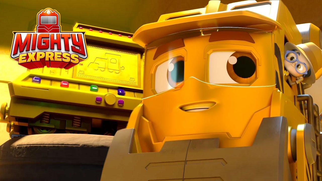 Brock and Nico’s Treasure Hunt 🗺| Mighty Express | Cartoons for Kids ...