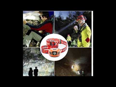 TEQIN LED Headlamp Rechargeable Mini Flashlight