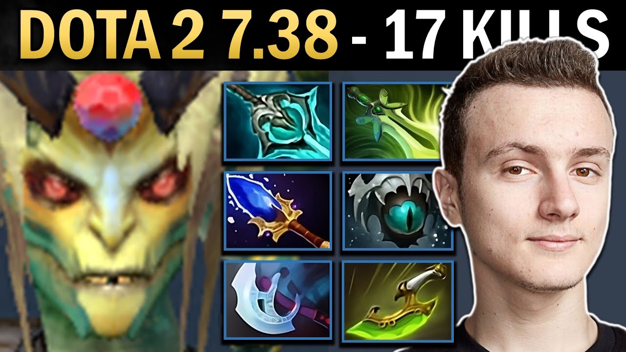 Medusa Gameplay Miracle with 17 Kills and Disperser - Dota 2 7.38 - YouTube