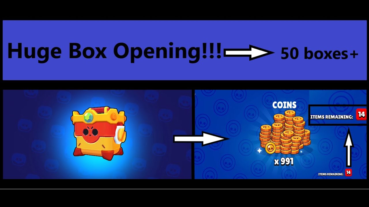 14 items από το omega box!!!! | brawl stars - YouTube