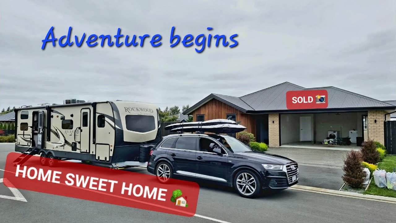 Living in our caravan full time... the adventure begins! - YouTube