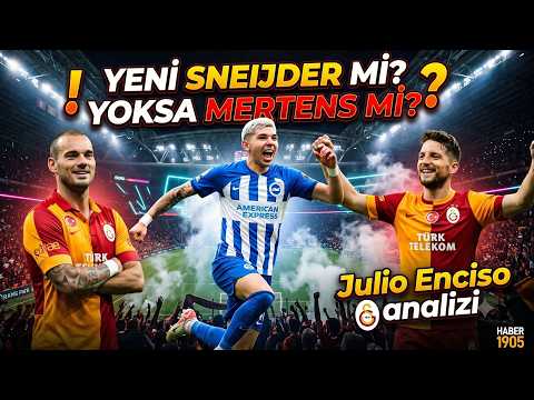 JULIO ENCISO ANALİZİ: Yeni Mertens mi, Sneijder mı, 10 Numaranın Barış Alper'i mi? I GS'ye ne katar?