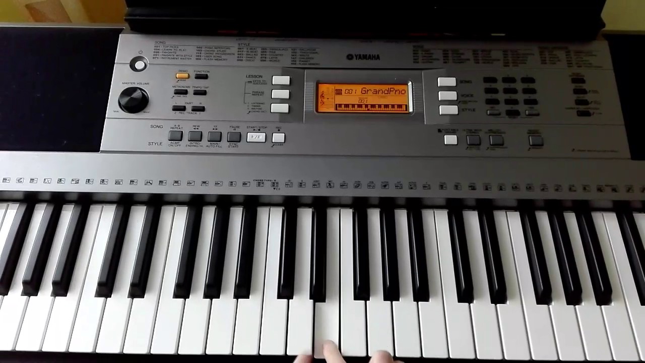 Sto lat keyboard ( yamaha psr-e353) - YouTube
