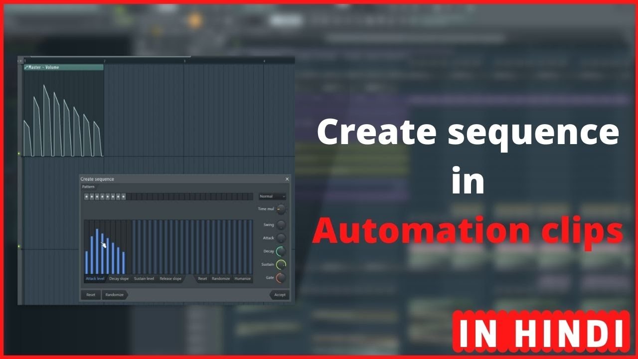 Create sequence-Automation clips advance tutorial in fl studio 20 (part ...