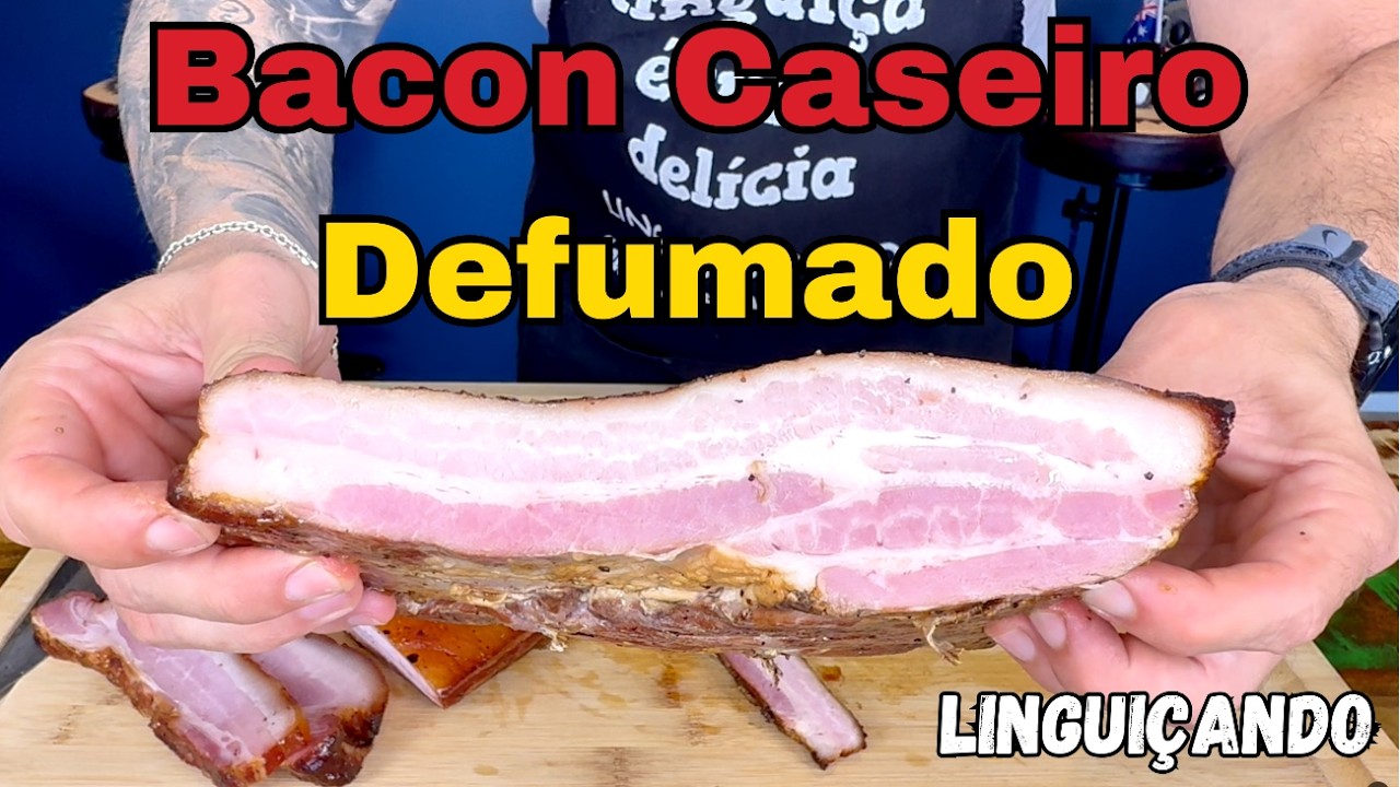 Como Fazer Bacon Artesanal Defumado em Casa – Melhor Que de Açougue ...