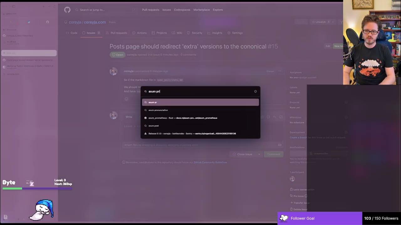Mastering Rust Live: Building a Personal Site with Corey - YouTube