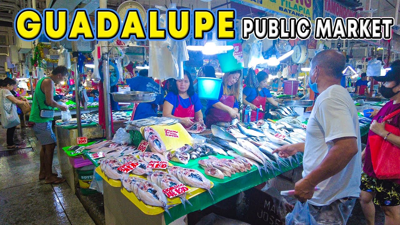 GUADALUPE PUBLIC MARKET | Makati Walking Tour | - YouTube