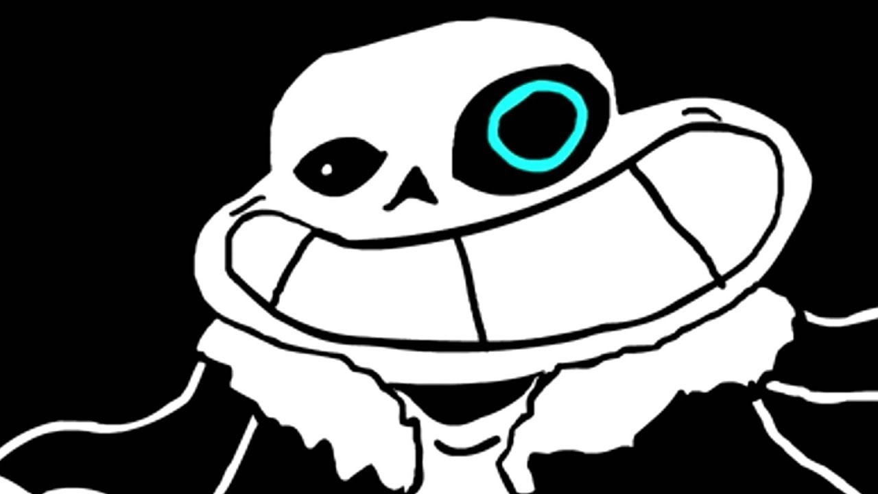Sans fight 1st attempt :v - YouTube