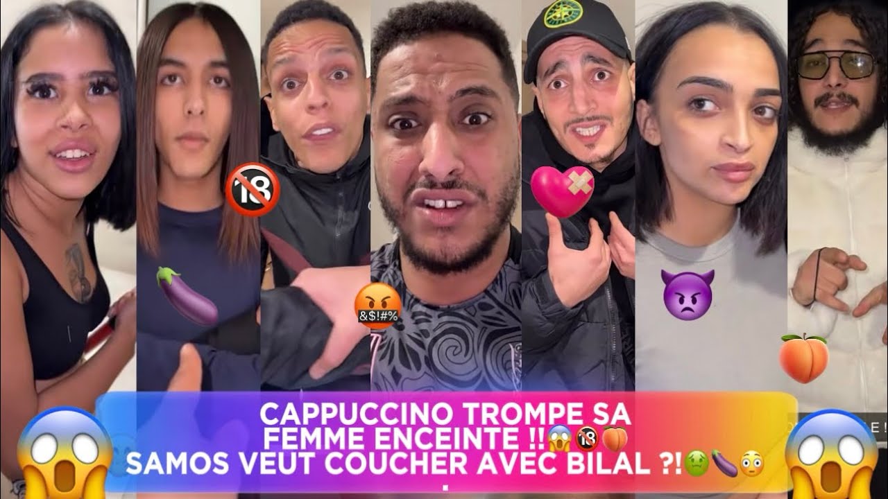 NASDAS & Co.🦅[EP.141🍿] CAPPUCCINO Trompe sa FEMME ENCEINTE !!😱🔞• SAMOS veut COUCHER avec BILAL ...