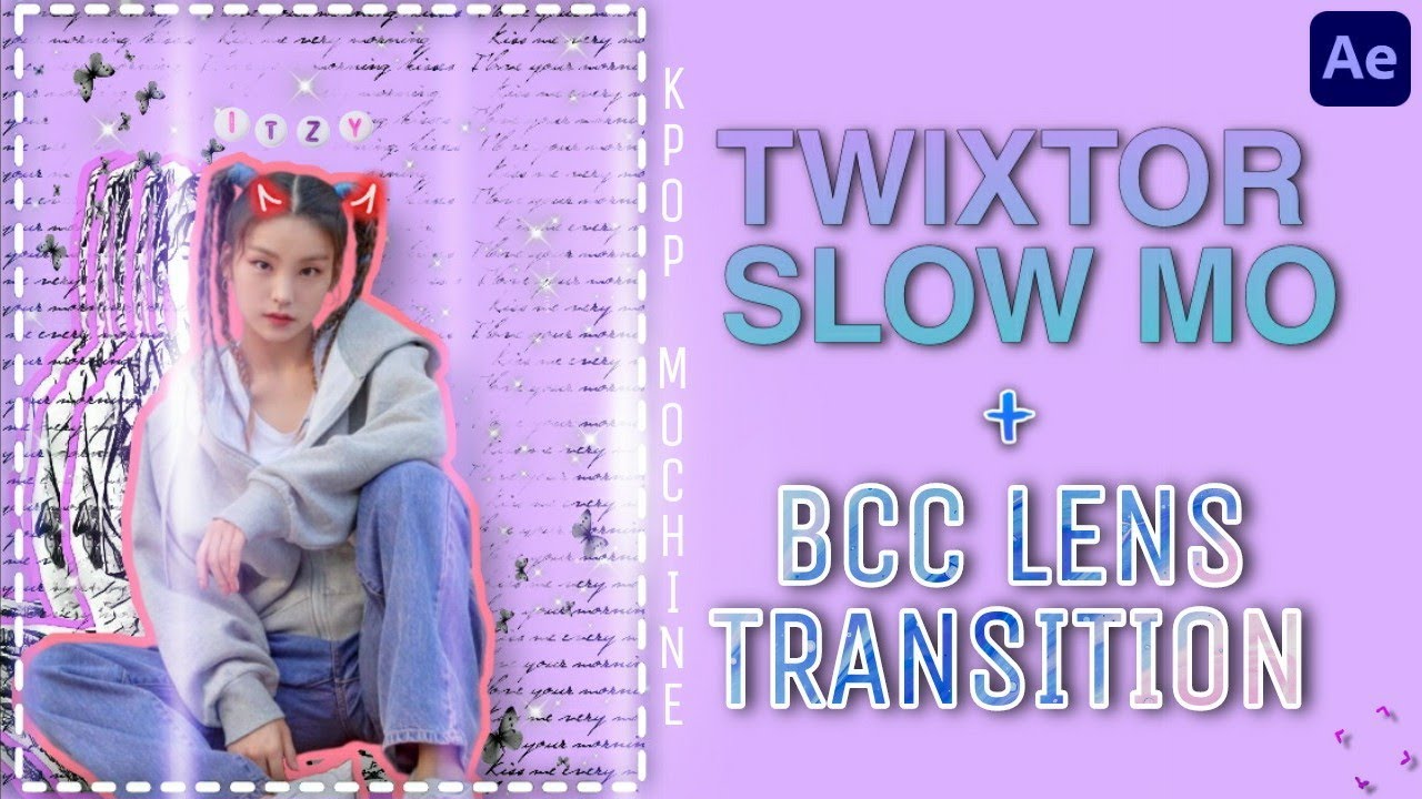 TWIXTOR VELOCITY + BCC LENS TRANSITION | After Effects Tutorial - YouTube
