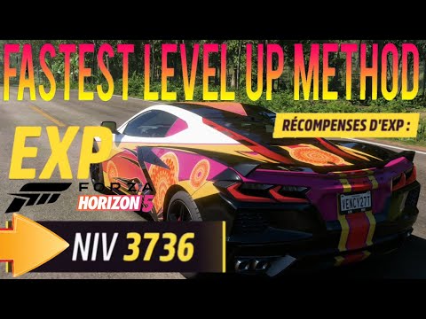 FORZA HORIZON 5 XP RAPIDE MONTER DE NIVEAUX FACILEMENT FH5 INSANE XP ...