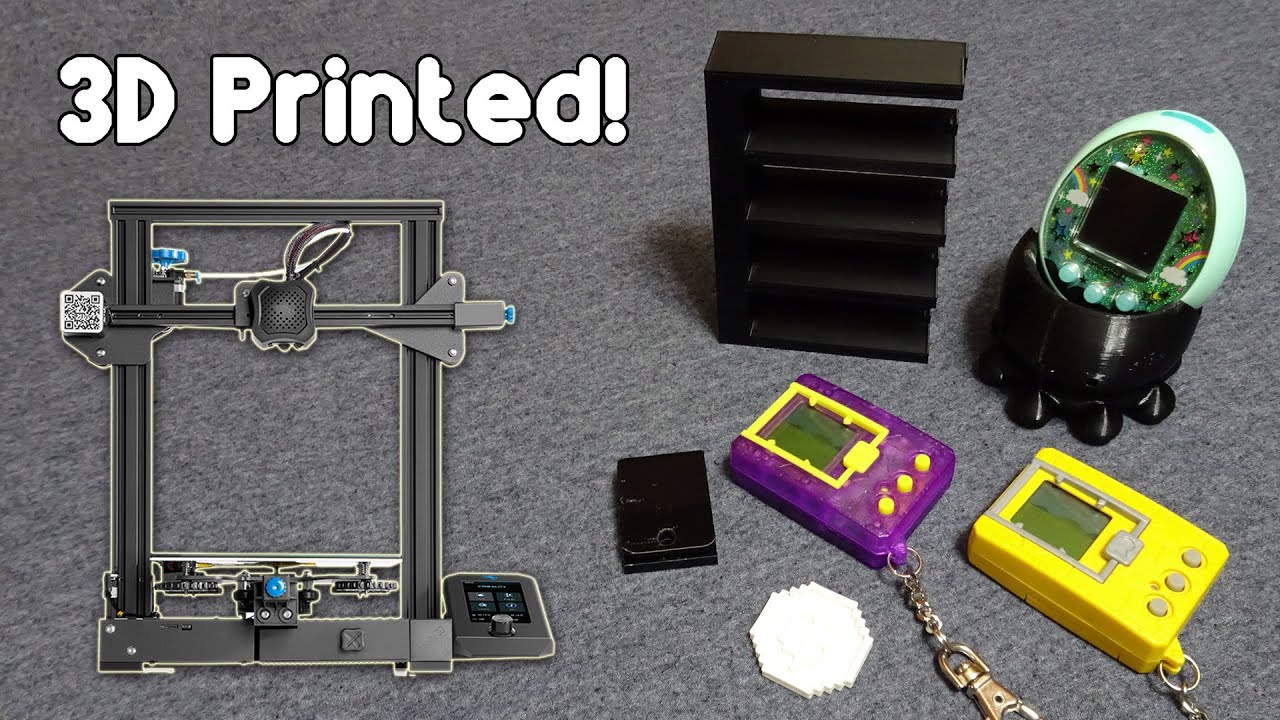 Testing 3D Printed VIRTUAL PET Gadgets! | Tamagotchi & Digimon ...
