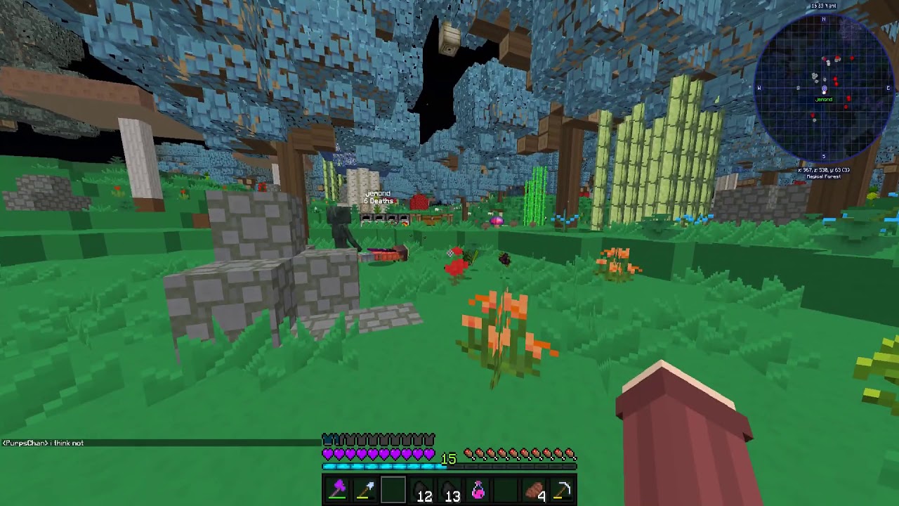 modded mc hit different - YouTube