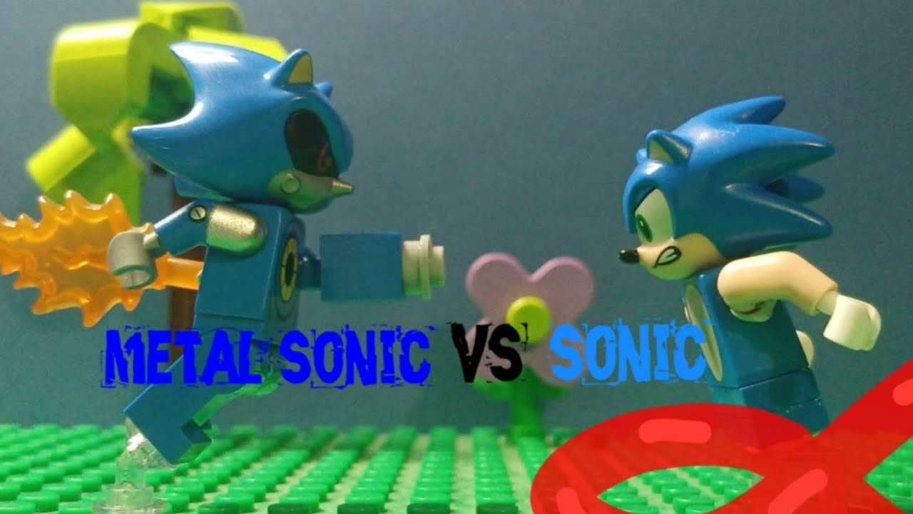 Sonic vs metal sonic fight - YouTube