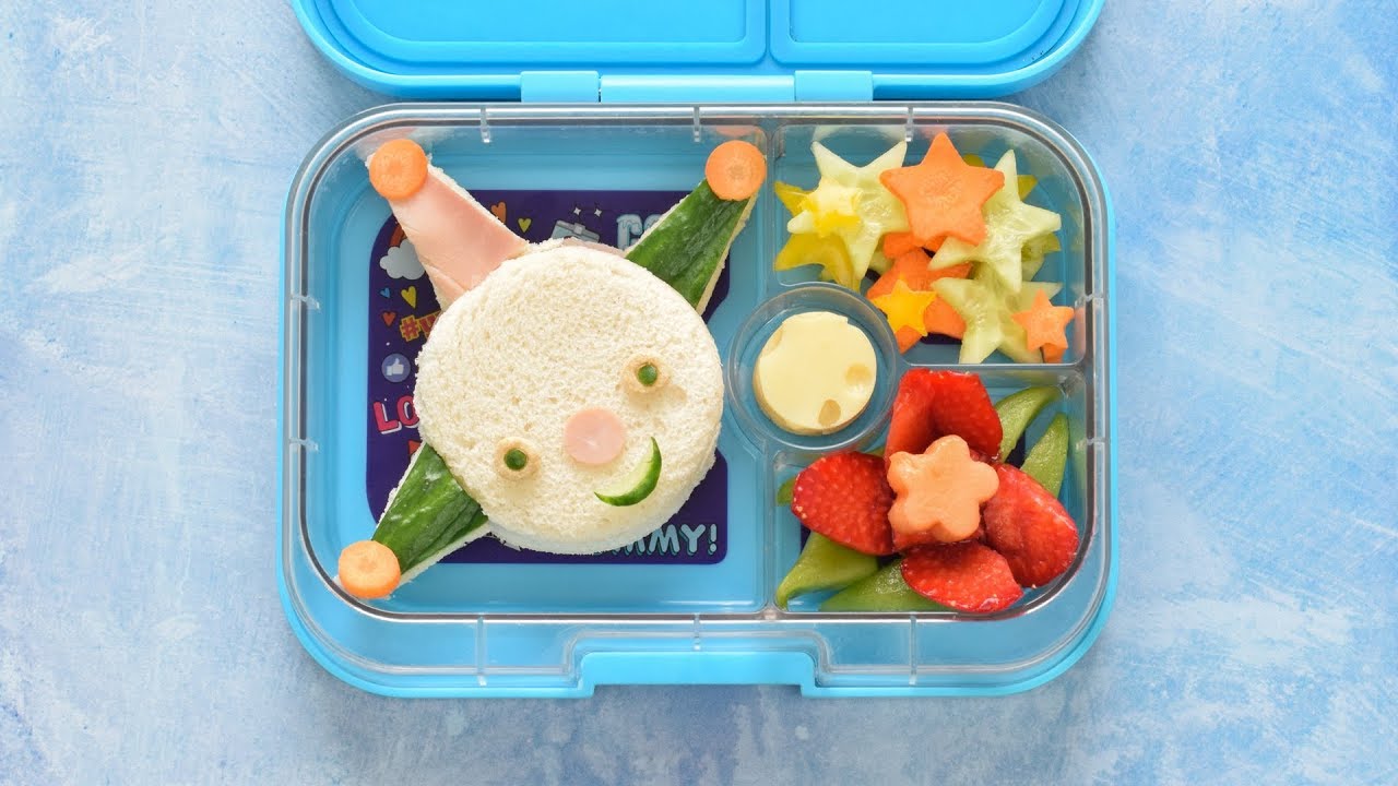 Moon and Me Themed Bento Lunch (Ad) - YouTube