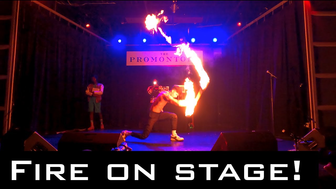 I Did Fire On Stage! | Fire Knife Vlog 42 - YouTube
