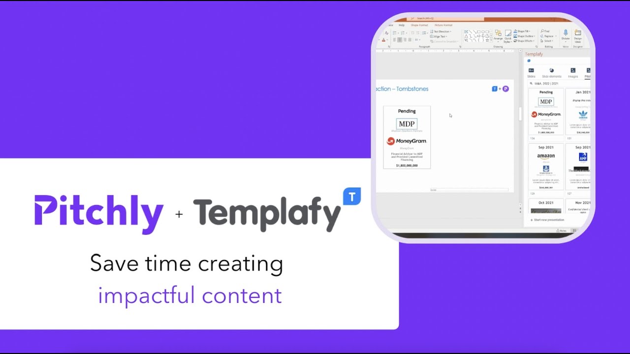 Create Meaningful Content Using Templafy & Pitchly - YouTube