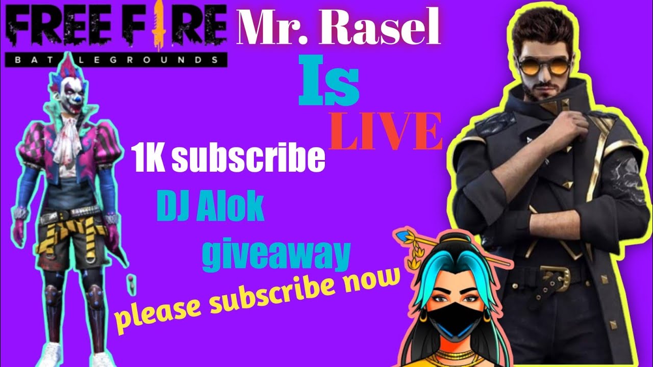 Mr. Rasel R bot Live / Free Fire Live stream - YouTube