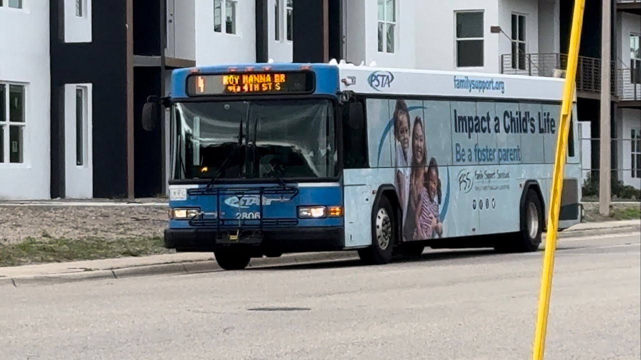 PSTA bus moving.1/10/24 - YouTube