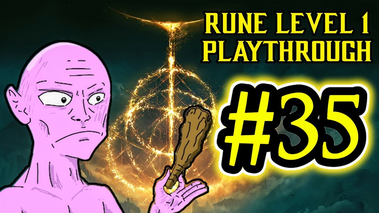 Elden Ring - Rune Level 1 Playthrough Part 35: Radagon, The Spammer ...