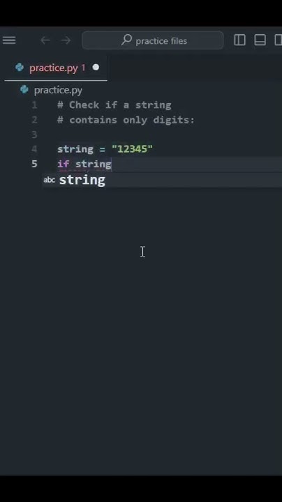 Contains Only Digits Python Pythonprogramming Coding Learnpython Pythonforbeginners Youtube 