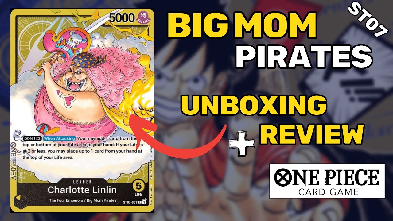 ABRINDO STARTER DECK DA BIG MOM - ST07 BIG MOM PIRATES ONE PIECE CARD ...