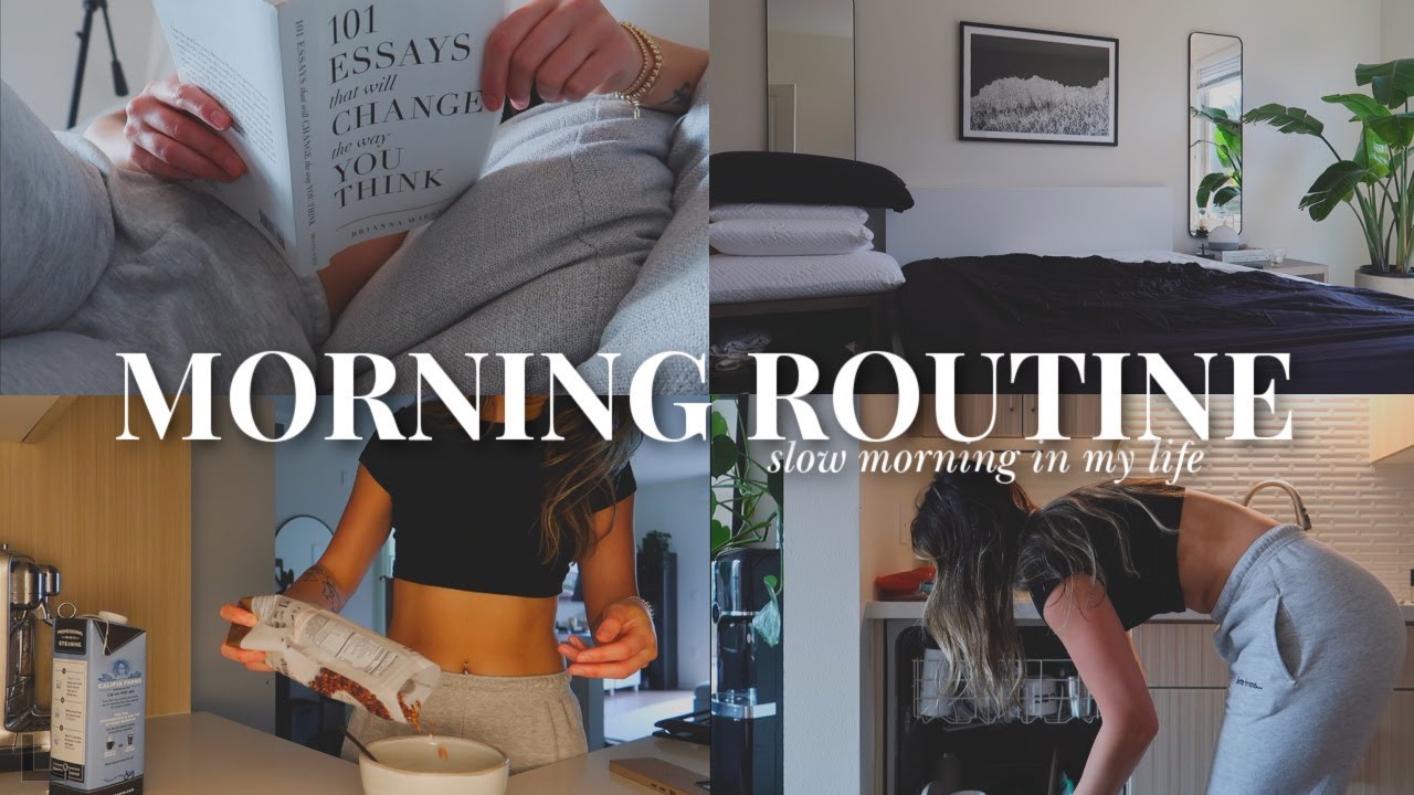 MORNING ROUTINE | slow morning in my life - YouTube