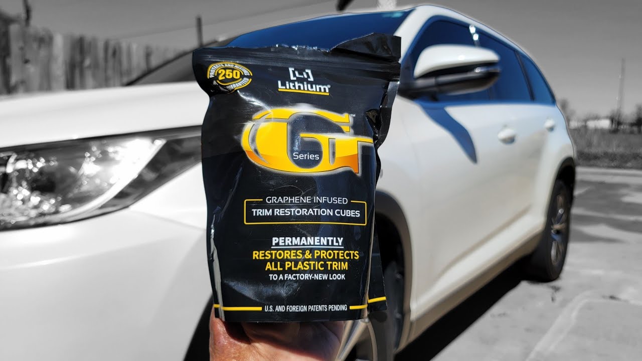 LITHIUM G trim restorer!!! @FABAutomotiveDetailing - YouTube