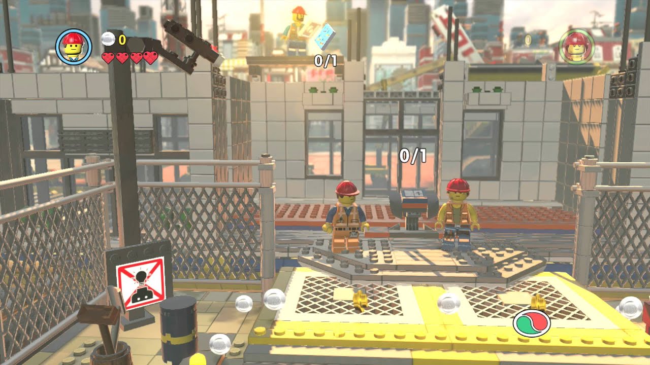 Let's Play Walk-through Rental Ep 1 The LEGO Movie Videogame Part 1 ...