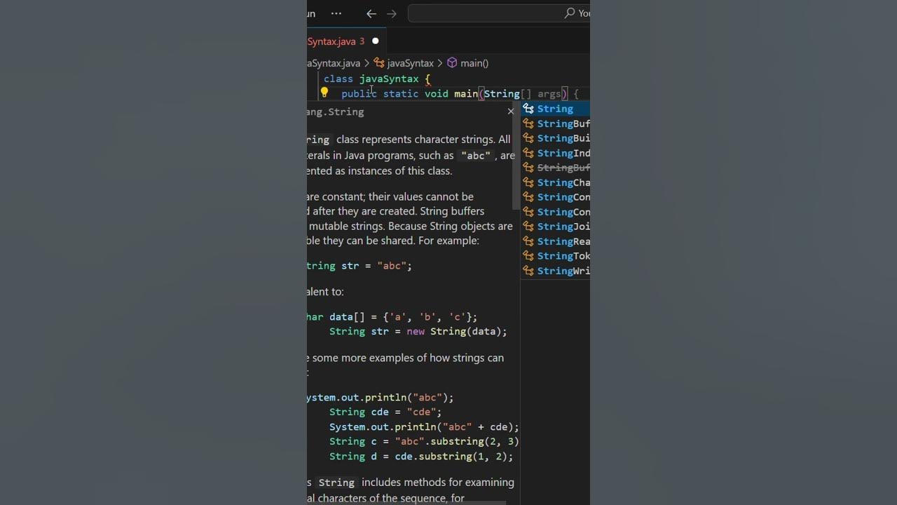 Java Syntax | Java Full Course 2025: Beginner to Advanced | Romanticize Your Tech Journey #java ...