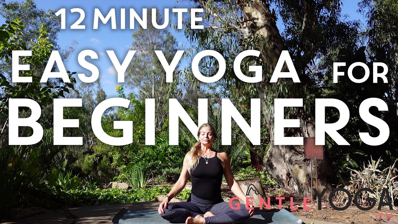 Easy Yoga for Complete Beginners - Gentle Stretch for Morning or ...