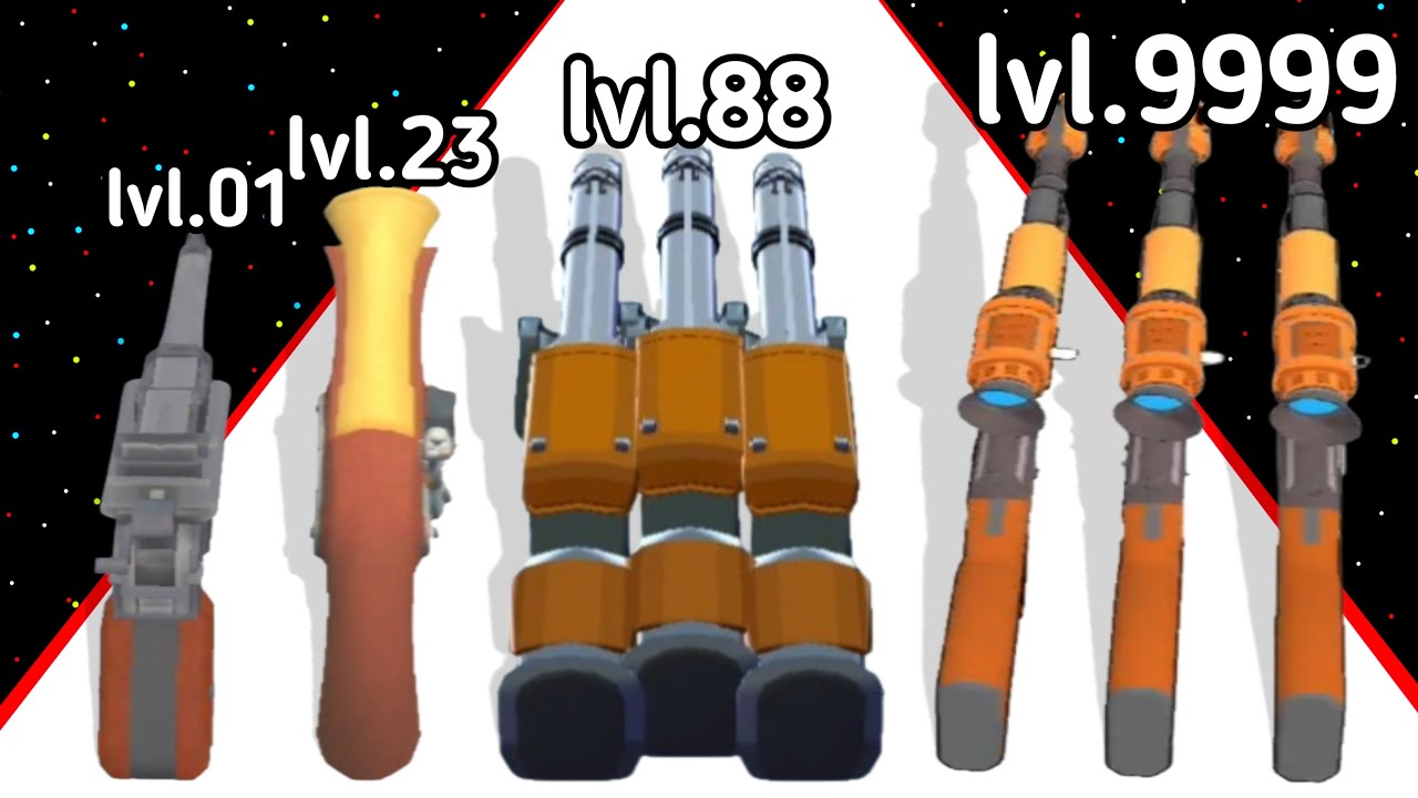 (2025) Weapon Master Shooter Level_Up Gun Max Level 3D Gameplay - YouTube