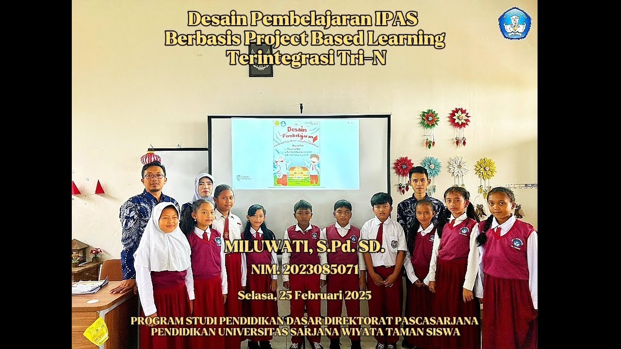 Desain Pembelajaran IPAS Berbasis Project Based Learning Terintegrasi ...